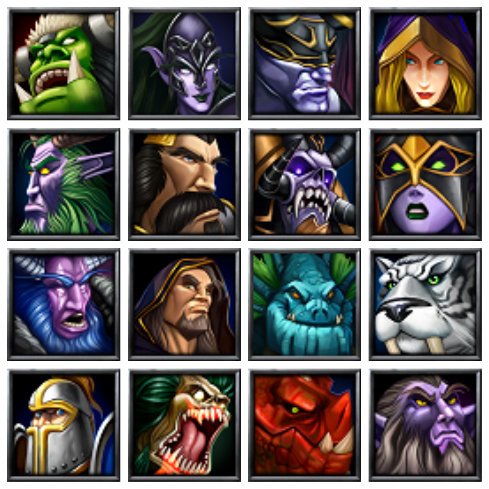 Пак классических HD иконок для The Frozen Throne - WarCraft 3 / Моды - XGM