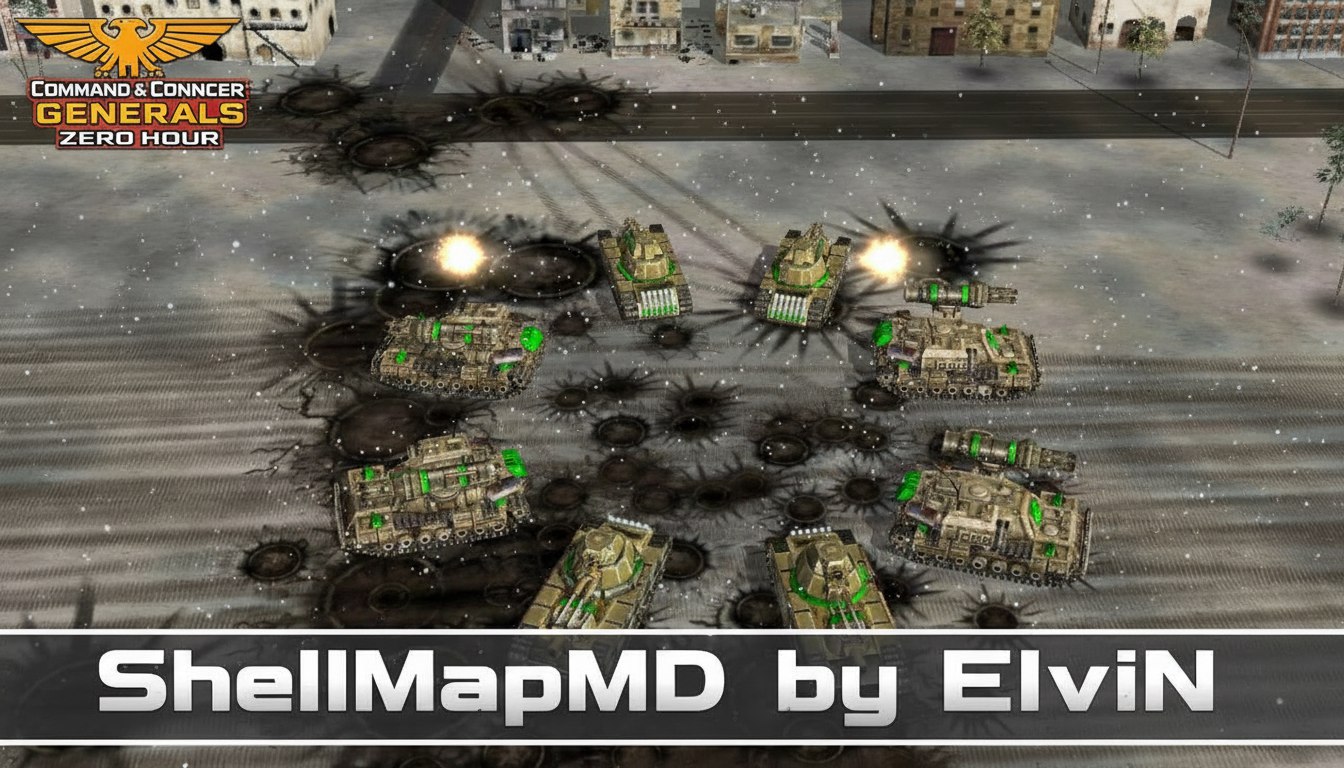 [Generals ZH Maps] ShellMapMD | Contra 007 Mod - Command & Conquer ...