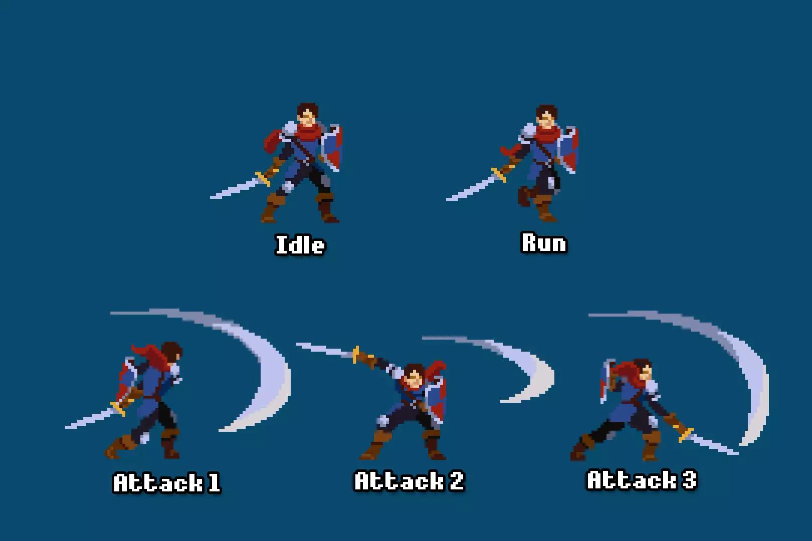 Hero Knight - Pixel Art - Unity / Game Dev / Разработка игр - XGM